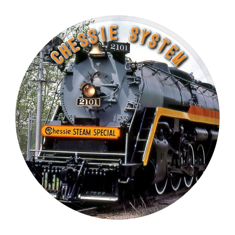 Chessie #2101 Locomotive Round Magnet – Railroad Catalog