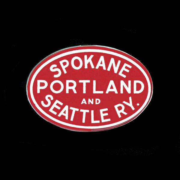 Spokane Portland & Seattle Railroad Pin - Schrader's Railroad Catalog