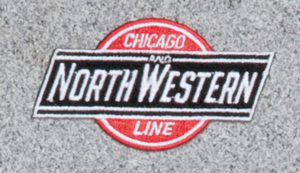 Chicago and North Western Railroad Logo Patch - Schrader's Railroad Catalog