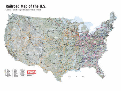 Interactive Maps Of The United States Railroad California Rail Map
