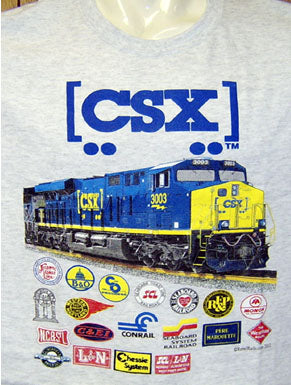 CSX New Heritage T-Shirt – Railroad Catalog
